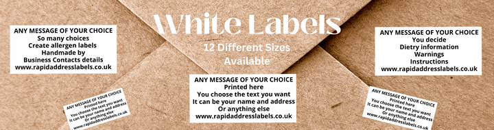Home Page - Printed Adhesive Labels - Rapid Address Labels