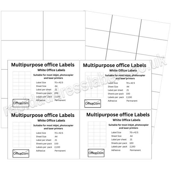 Home Page - Printed Adhesive Labels - Rapid Address Labels
